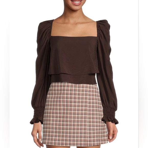 Gianni Bini | Tops | Gianni Bini Mila Drapey Viscose Square Neck Long ...